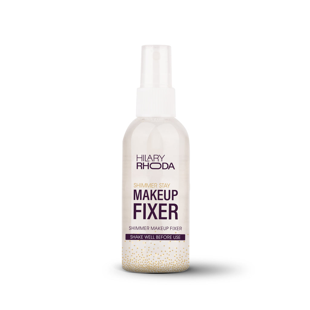 Shimmer Stay Makeup Fixer – Long-Lasting Setting Spray