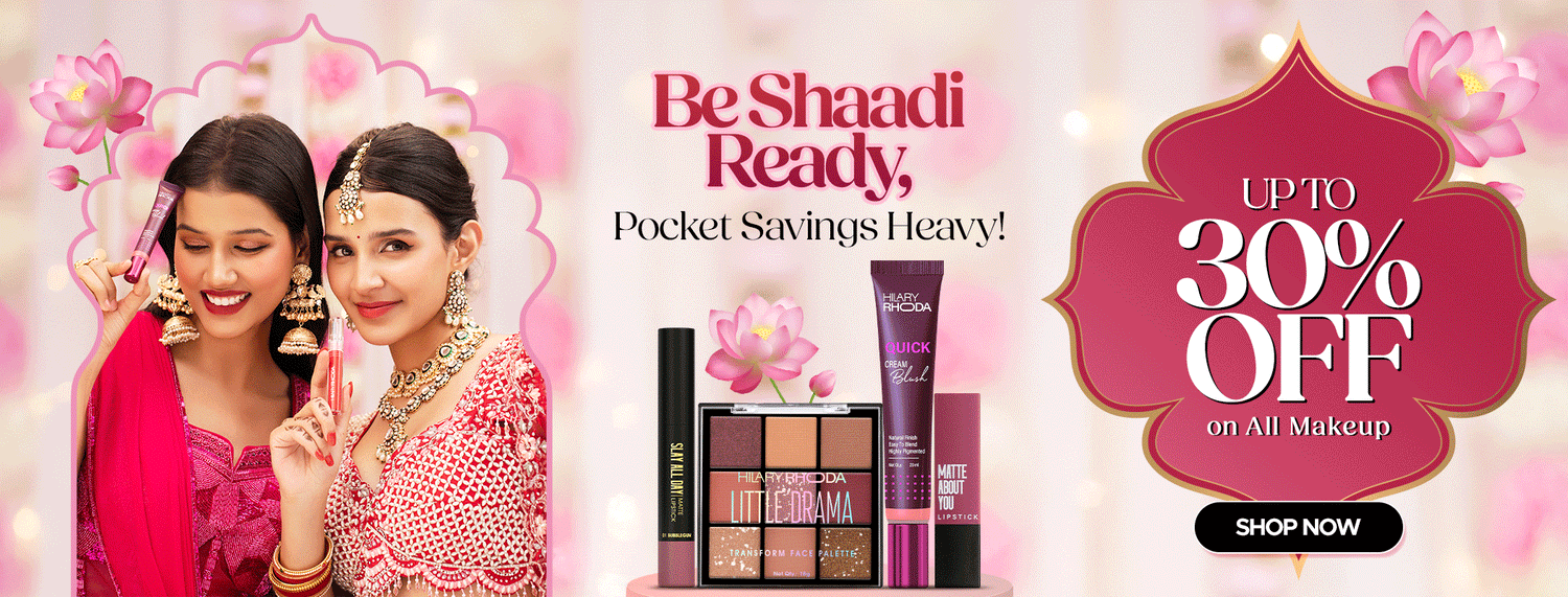 Buy premium quality Makeup products at best price - Hilary Rhoda